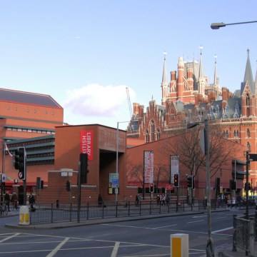 Jim Linwood — The British Library and St Pancras Station, London ...